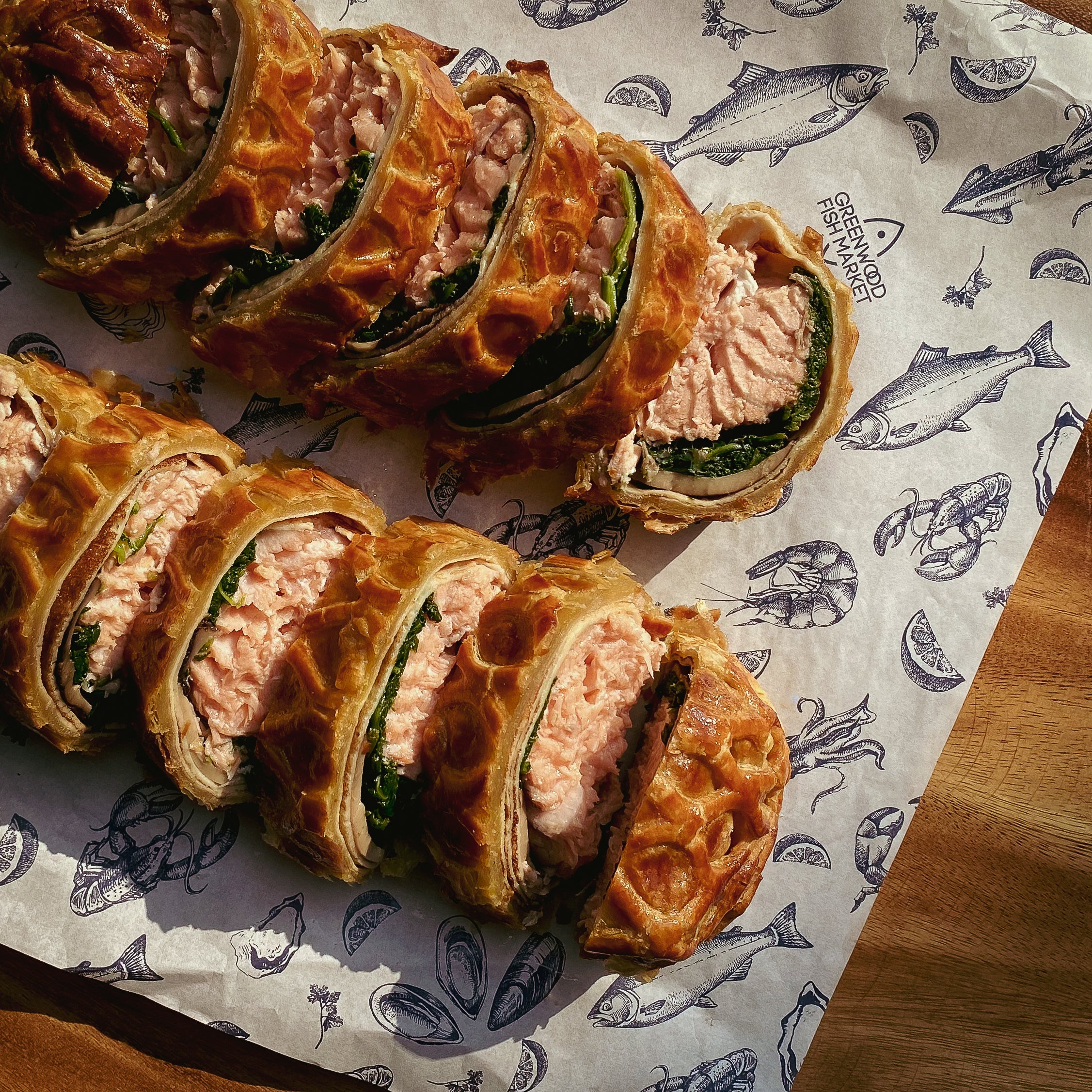 Salmon Wellington [1kg, 2-4 pax] | Greenwood Fish Market