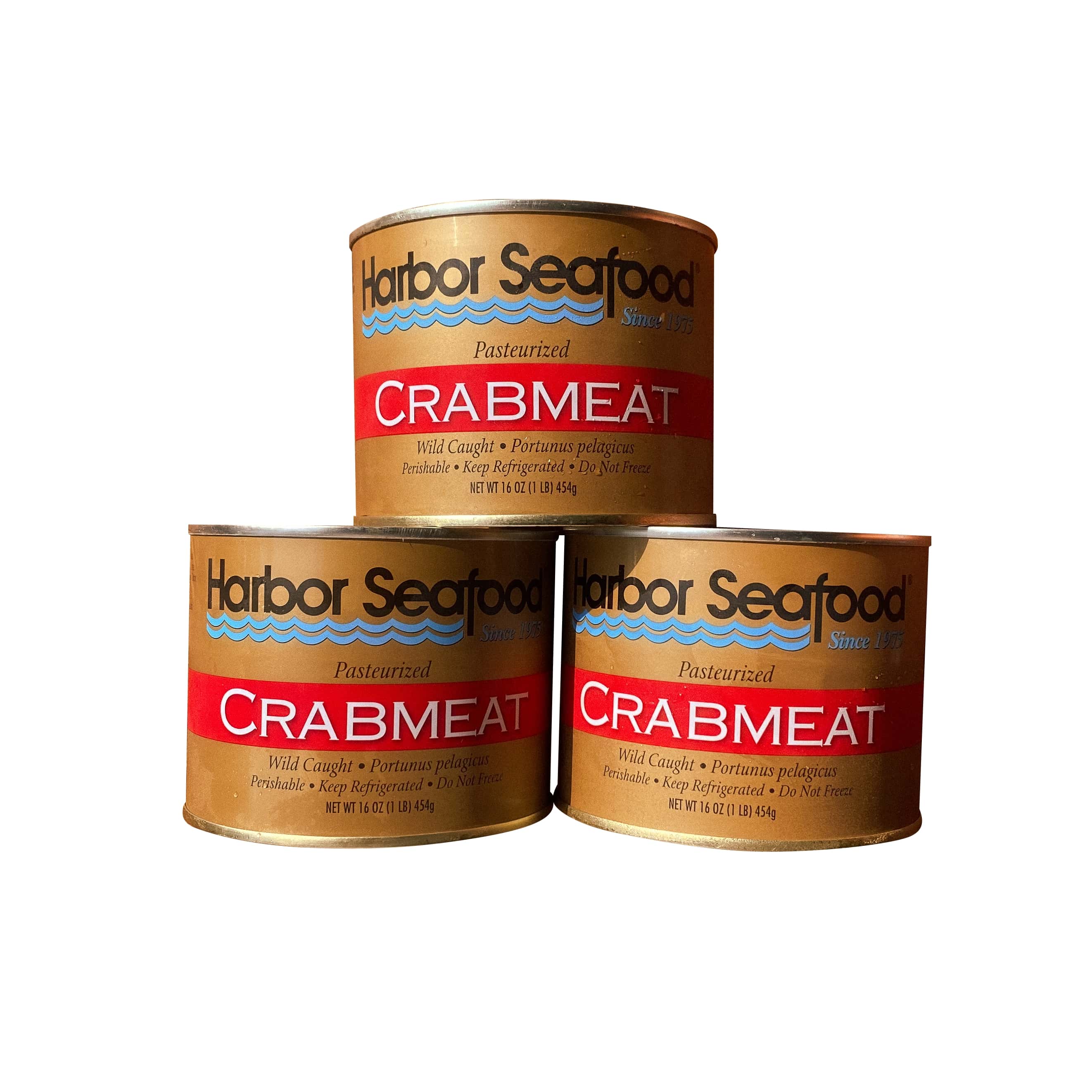 Canned Pasteurised Crab Meat - Claw Meat [454g Tin]